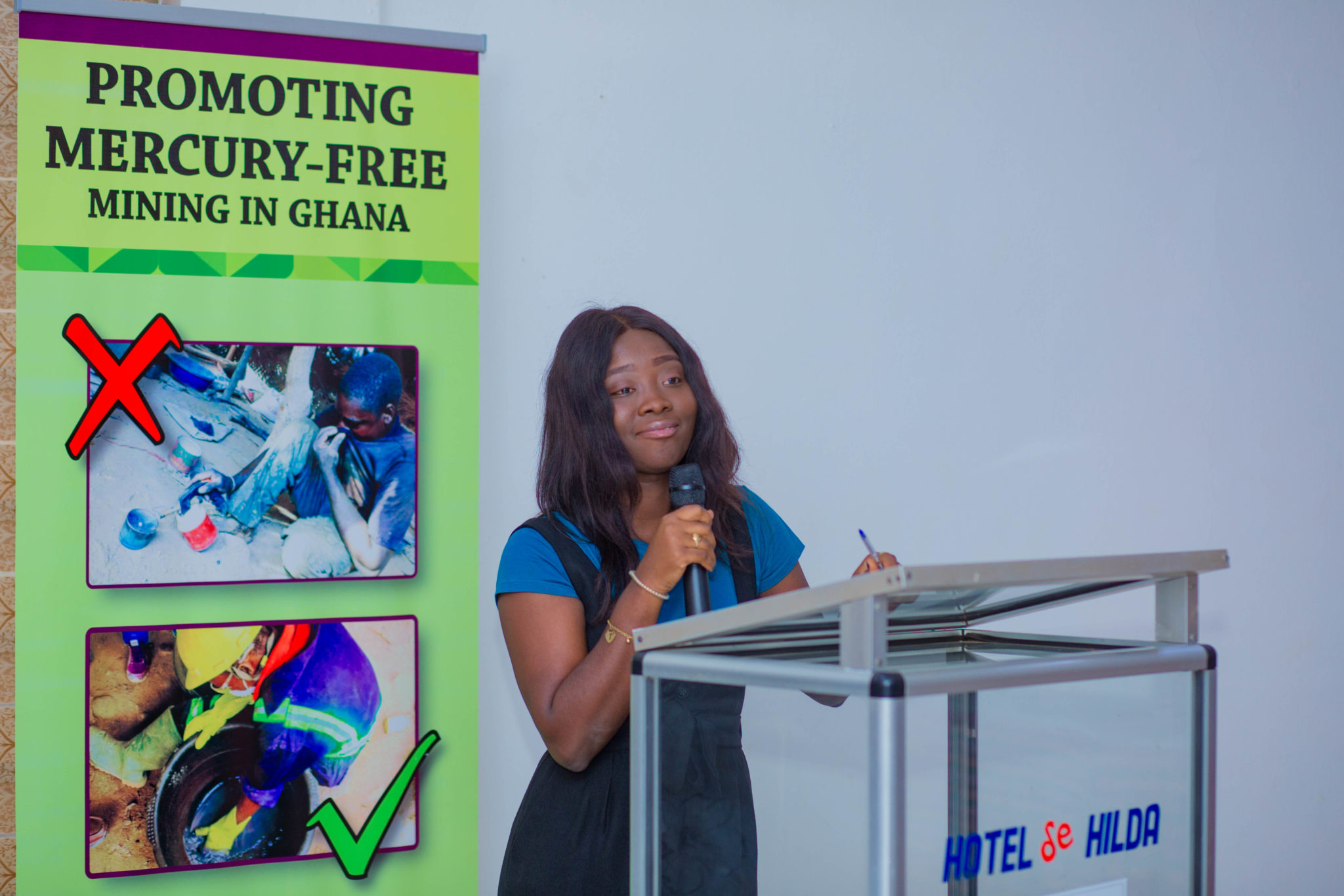 A boost for mercury-free processing technologies in Ghana