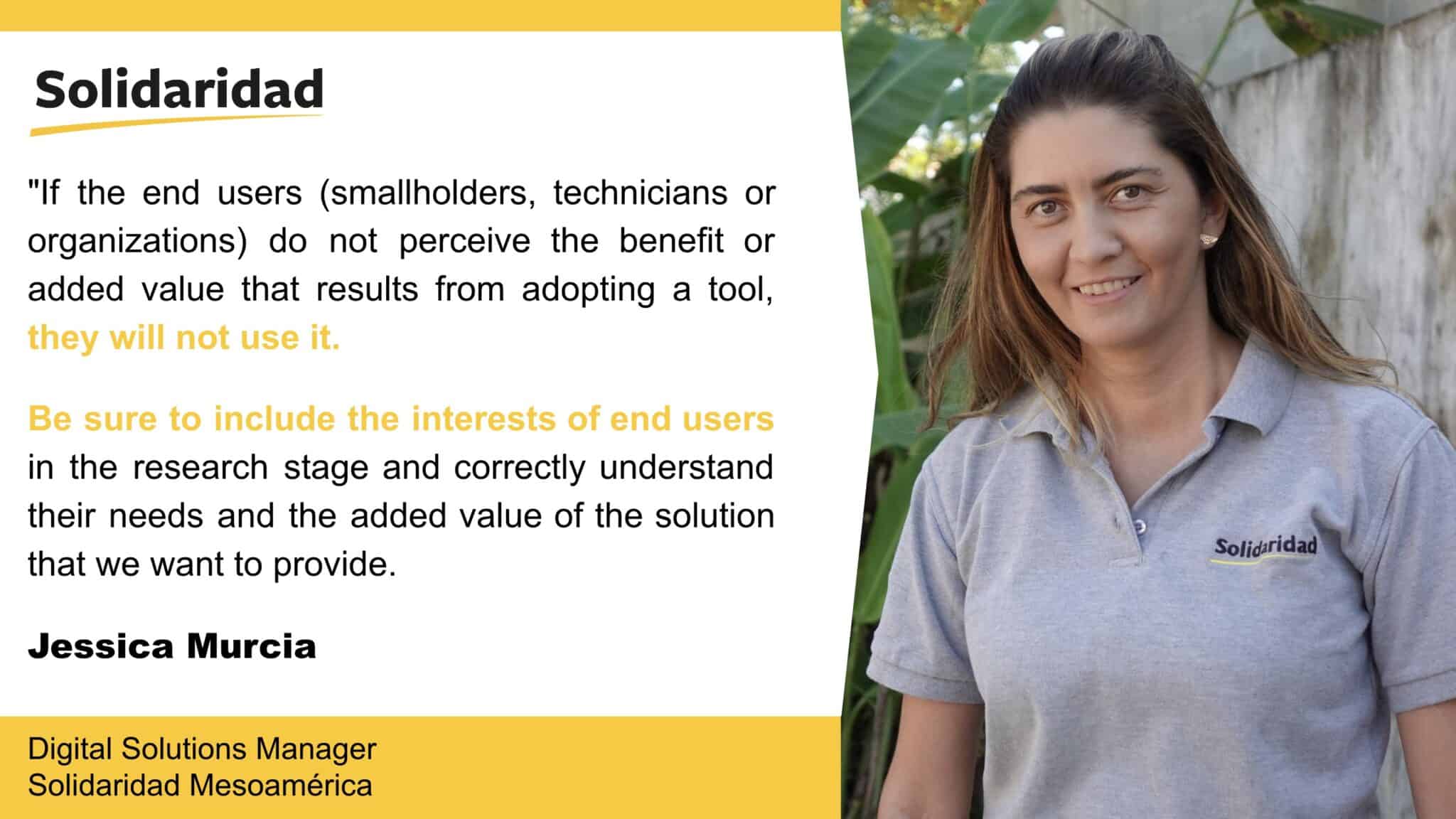 Implementing digital solutions in the field - Solidaridad Network